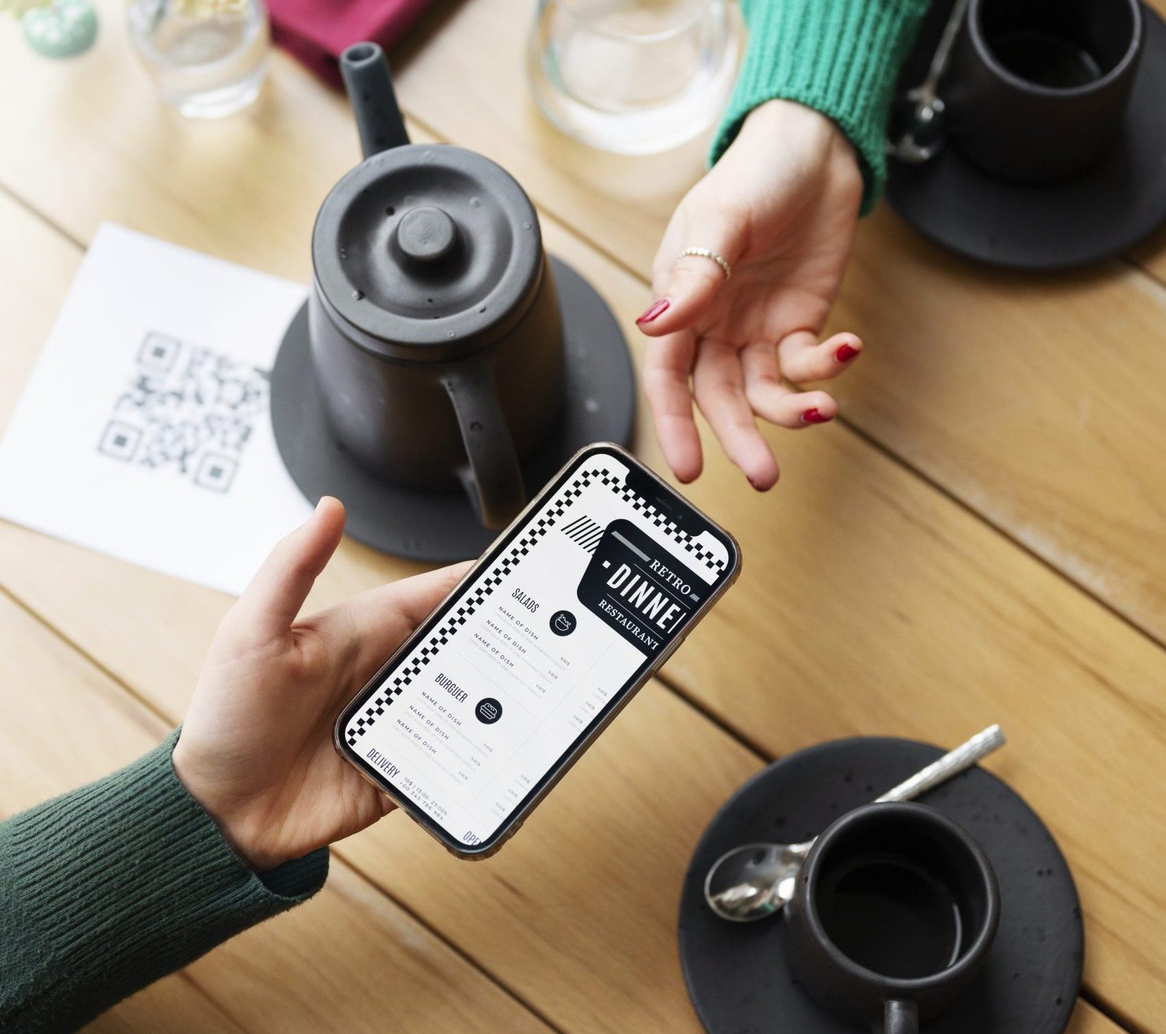 QR Code Ordering System: Make Restaurant Menu QR Codes For Safe Dining ...